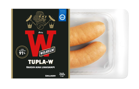 Atria Hiillos Grillimakkara 6kg | Ammattilaiset